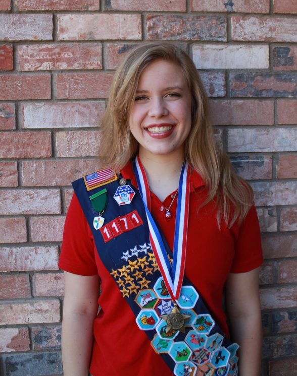 Highland Village girl earns Stars & Stripes award - Cross Timbers ...