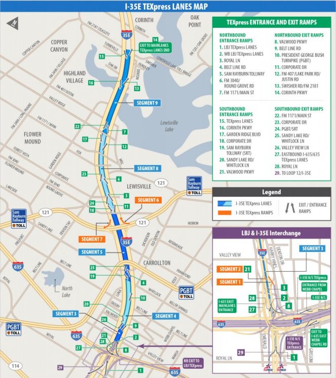 I-35E TEXpress Lanes to open Monday - Cross Timbers Gazette | Southern ...