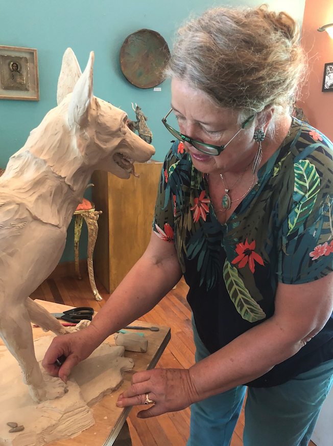 Local artist creating animal sculptures for Heritage Park - Cross ...