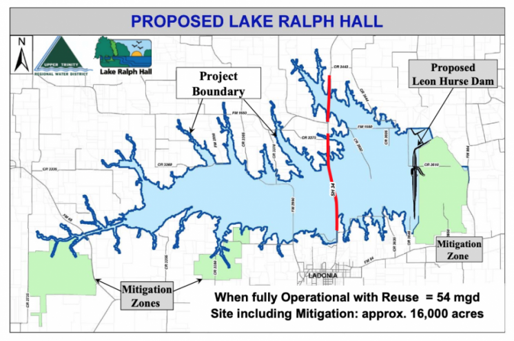 Lake Ralph Hall Reaches New Construction Landmark - Region C