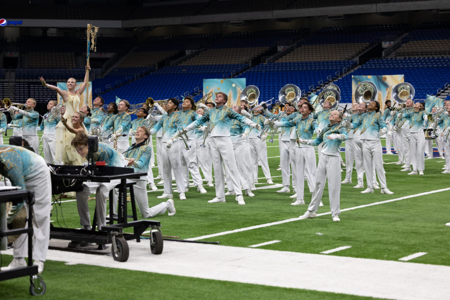 Local high school bands drum up historic success in marching postseason ...